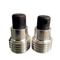 China Hot Pressed Boron Carbide Venturi Nozzle With Aluminium Jacket And Rubber Sleeve for sale