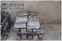 China AlCo Master Alloy Ingot with Co 5-10% for Grain Refinement and 6-8kgs Waffle Shape for sale
