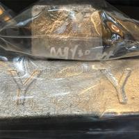 China High Purity Magnesium Silicon Alloy Ingot MgSi10 with Si10% and Si25% for High Temperature Resistance for sale