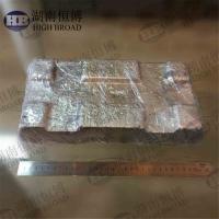 China Magnesium Manganese Master Alloy Ingot with MgMn10% MgMn5% MgMn3% for Grain Refinement and ISO9001:2008 Certification for sale