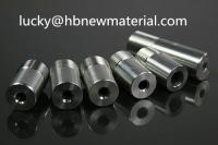 China Hot Press Boron Carbide Straight Hole Blasting Nozzle With Aluminum Jacket for sale