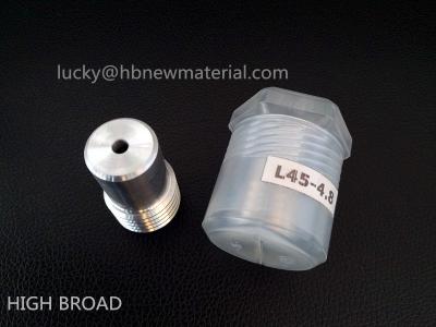 China Hot Press Boron Carbide Straight Hole Blasting Nozzle With Aluminum Jacket for sale