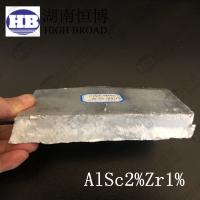 China Aluminium Scandium Zirconium AlSc2Zr1 Aluminium Master Alloys For Aluminum Metal Metallurgic Smeltings for sale