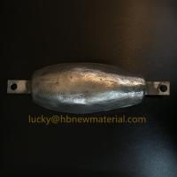 China Cathodic Protection ASTM Marine Anode By Aluminum Or Zinc for sale