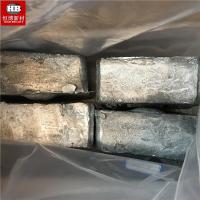 China ISO Approved Zinc Lanthanmum Alloy ZnLa 5% Master Alloy Ingot for sale