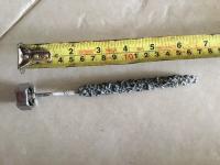 China Sacrificial magnesium anode rod for steel tanks anti rust in water , NPT 3/4