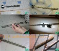 China Sacrificial magnesium anode rod for steel tanks anti rust in water , NPT 3/4