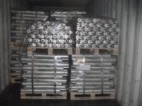 China Aluminum sacrificial anode for jetty piles pier content Al-Zn-In alloy for sale