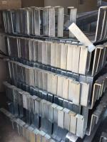 China Aluminum sacrificial anode for jetty piles pier content Al-Zn-In alloy for sale