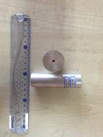 China Dia 19mm Magnesium bar anode for water heater , extruded AZ31 magnesium alloy anode rod for sale