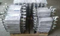 China Anti - Corrosion / Cathodic Protection 22W 44W Magnesium Anode With Double Iron Feet for sale
