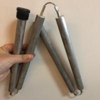 China Extruded Magnesium Water Heater Anode Rod For Smart Water Heater With Hex Steel Head for sale