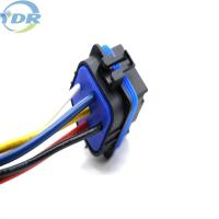 China 300mm Length Wire Harness 12V 24V 40A 5 Pin Automotive Relay With Socket for sale