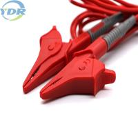 China Multimeter CAT III 1000V Crocodile Connectors Cable 3 Meter Length for sale