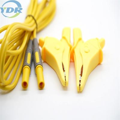 China CAT III 1000V 10A Crocodile Clamp Cable Alligator Clip Wire Harness For Universal Meter for sale
