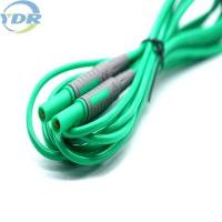 China Double Crocodile Connector Test Wire CAT III 1000V Alligator Clip Cable For Multimeter for sale