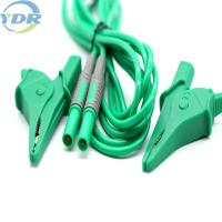 China Double Crocodile Connector Test Wire CAT III 1000V Alligator Clip Cable For Multimeter for sale