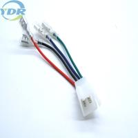 China 2x2P Male Female 110 Terminal Cable DJ611-2.8 250 6.3mm Motorbike Wire Harness for sale