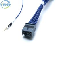 China JAE Male Female Cable MX34020SF1 To MX34020PF1 Fork Terminal Wire Harness Cable for sale