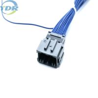 China JAE Male Female Cable MX34020SF1 To MX34020PF1 Fork Terminal Wire Harness Cable for sale