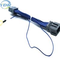 China JAE Male Female Cable MX34020SF1 To MX34020PF1 Fork Terminal Wire Harness Cable for sale