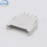 China 2.0 Pitch 180 Degree 3 Pin SMT Wafer Connector Beige Receptacle PCB Board Connector for sale