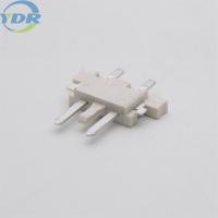 China 5.0 Pitch 2 Pin Wafer Connector Beige SMT Right Angle PCB Board Connector for sale