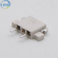 China 5.0 Pitch 2 Pin Wafer Connector Beige SMT Right Angle PCB Board Connector for sale