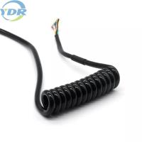 China EHR-6 To XHP-6 2.5mm Wire Harness Cable Safety Coated Extension Spring Cable For Medical Equipment for sale