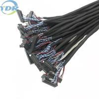 China LCD Panel Screen TV Display LVDS Cable Assembly Custom Wire Harness 130mm for sale