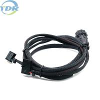 China 30AWG-24AWG Electronic Wire Harness TE 206485-1 Connector To Molex 0022552202 Cable for sale