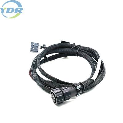 China 30AWG-24AWG Electronic Wire Harness TE 206485-1 Connector To Molex 0022552202 Cable for sale