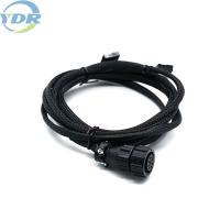 China 30AWG-24AWG Electronic Wire Harness TE 206485-1 Connector To Molex 0022552202 Cable for sale