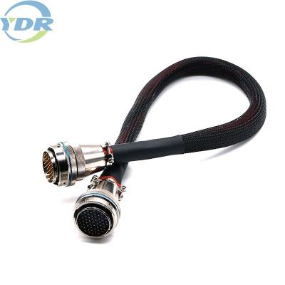 China XC36T55Z1H1 Aviation Connector Cable 55 Core Plug Wire Harness Cable for sale