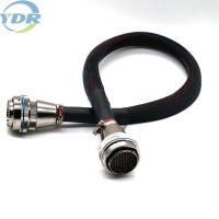 China XC36T55Z1H1 Aviation Connector Cable 55 Core Plug Wire Harness Cable for sale