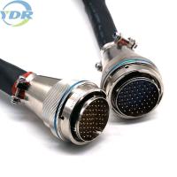 China XC36T55Z1H1 Aviation Connector Cable 55 Core Plug Wire Harness Cable for sale