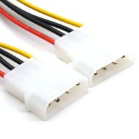 China Molex 5.08 To Sata wire harnesses Computer Hard Disk Cable 18AWG 500mm for sale