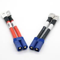 China EC5-F Battery Connector Cables Banana Plug To Ring Copper Terminal for sale