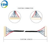 China Ipex Flat LVDS Display Cable Micro Coaxial 28AWG 30AWG 32AWG for sale