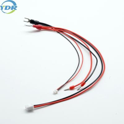 China JST XH2.54mm 2PIN to U-Stype Copper clug and Medical Plug Type Terminal cable for sale