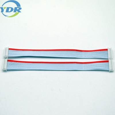 China 1.25mm Rainbow Flat Ribbon Cable 51021 10 Pin Terminal Wire Harnesses Assembly for sale