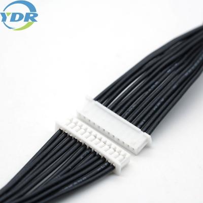 China 1.25mm 12Pins To 12Pins Connector 51021 Terminal Wiring Harness Black Wire Cable for sale