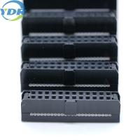 China IDC 2.0mm Double Row Grey Cable wiring harness 2*12pin Flat Connector Cable for sale