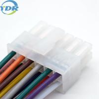 China Molex 5557 4.2mm 2*6Pins Dual Row White Connector Wire Harness Electrical Wire harness for sale