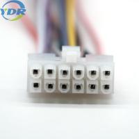 China Molex 5557 4.2mm 2*6Pins Dual Row White Connector Wire Harness Electrical Wire harness for sale