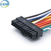 China Custom Original Molex 3.0 2*11 22 Pins Two Sides Connector UL1007 22AWG Wire Harness Cable for sale