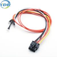 China Molex 4.2mm 5557 2*4 8 Pins Custom Wire Harnesses and Cables With M4 Circular Terminal for sale