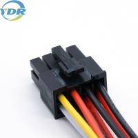 China Molex 4.2mm 5557 2*4 8 Pins Custom Wire Harnesses and Cables With M4 Circular Terminal for sale
