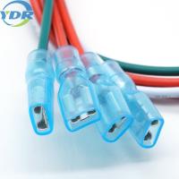 China Molex 5557 4.2mm 2*2 4 Pins Connector To 4.8mm Terminal Custom Wire Harnesses and Cables for sale