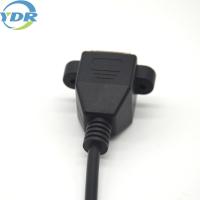 China YDR Panel Mount Cables , 21.8mm Panel Mount Rj45 Extension Cable for sale